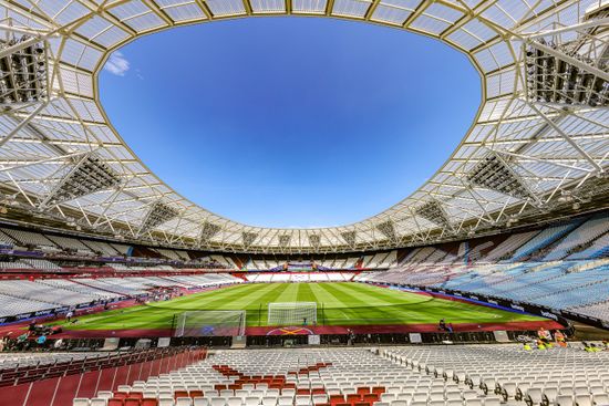 General View Inside London Stadium During Editorial Stock Photo - Stock ...