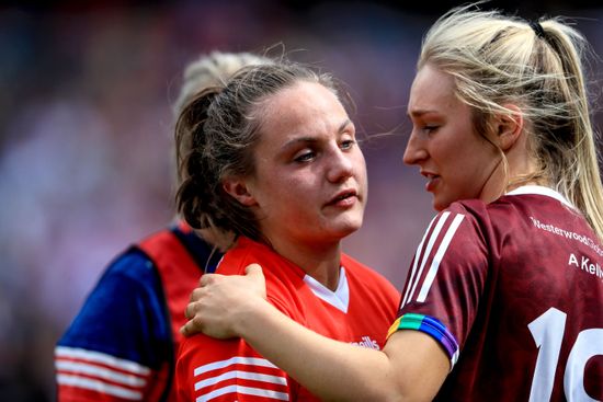 Cork Vs Galway Corks Rachel Harty Editorial Stock Photo - Stock Image ...