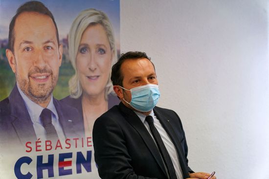 French Farright Rassemblement National Rn Party Editorial Stock Photo ...