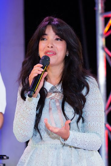 Semiexclusive Singer Adila Sedraia Aka Indila Editorial Stock Photo ...