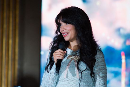 Semiexclusive Singer Adila Sedraia Aka Indila Editorial Stock Photo ...