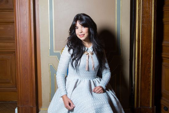 Semiexclusive Singer Adila Sedraia Aka Indila Editorial Stock Photo ...