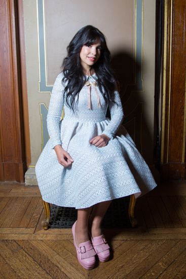 Semiexclusive Singer Adila Sedraia Aka Indila Editorial Stock Photo ...