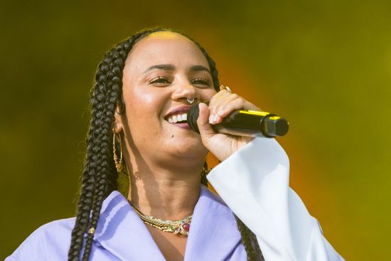Singer Mayra Andrade Perform During Fete Editorial Stock Photo - Stock ...