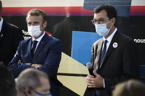French President Emmanuel Macron Ceo French Editorial Stock Photo ...