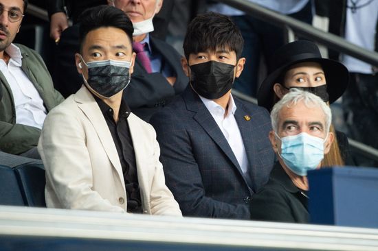 Li Juan Attends Ligue 1 Uber Editorial Stock Photo - Stock Image ...