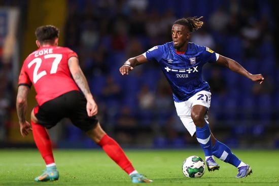 Greg Leigh Ipswich Town Takes On Editorial Stock Photo - Stock Image ...