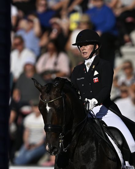 Nanna Merrald Rasmussen Den Riding Blue Editorial Stock Photo - Stock ...