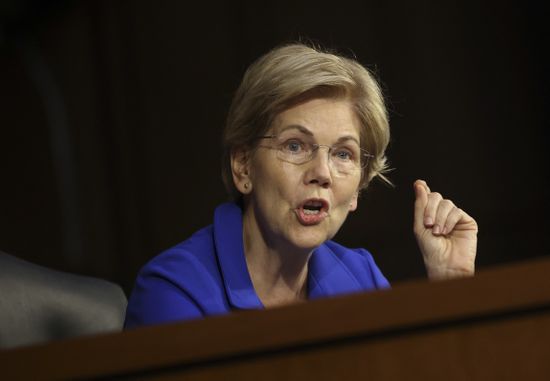 Sen Elizabeth Warren Dma Questions Treasury Editorial Stock Photo ...