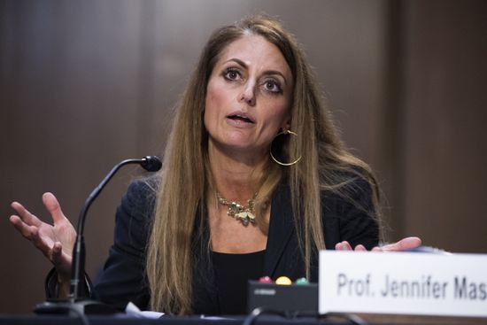 Prof Jennifer Mascott Antonin Scalia Law Editorial Stock Photo - Stock ...