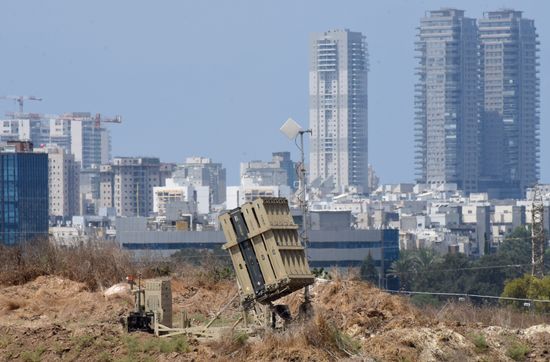 Battery Israels Iron Dome Defense Missile Editorial Stock Photo - Stock ...