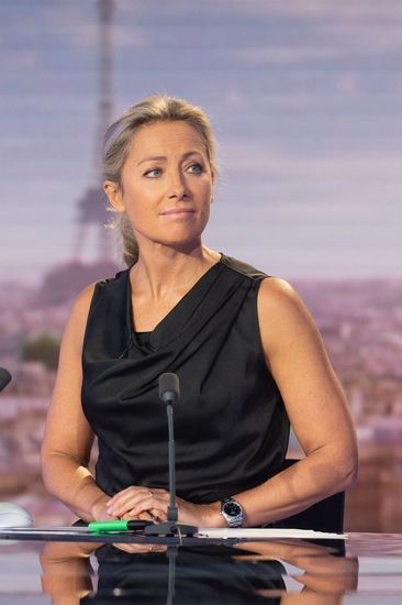 Annesophie Lapix Attends La Grande Interview Editorial Stock Photo ...