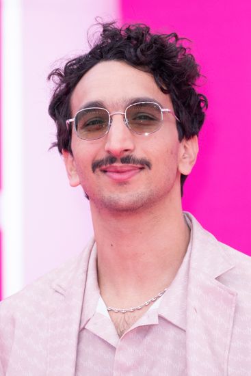 Younes Boucif Poses On Pink Carpet Editorial Stock Photo - Stock Image ...