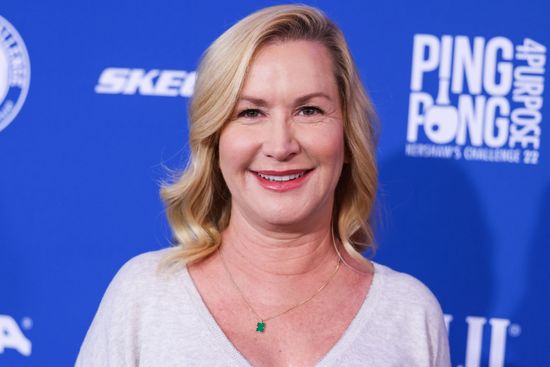 American Actress Angela Kinsey Arrives Kershaws Editorial Stock Photo ...