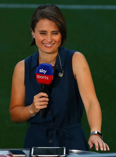 Sports Presenter Michelle Owen Editorial Stock Photo - Stock Image ...
