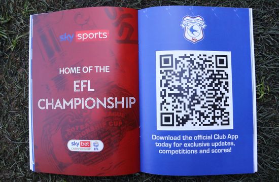 Sky Sports Match Day Programme Ad Editorial Stock Photo - Stock Image ...