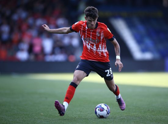 Elliot Morgan Thorpe Luton Town Editorial Stock Photo - Stock Image ...
