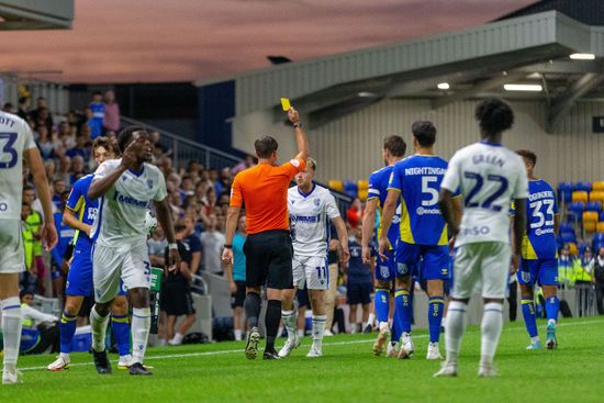 Yellow Card Referee Craig Hicks Books Editorial Stock Photo - Stock ...