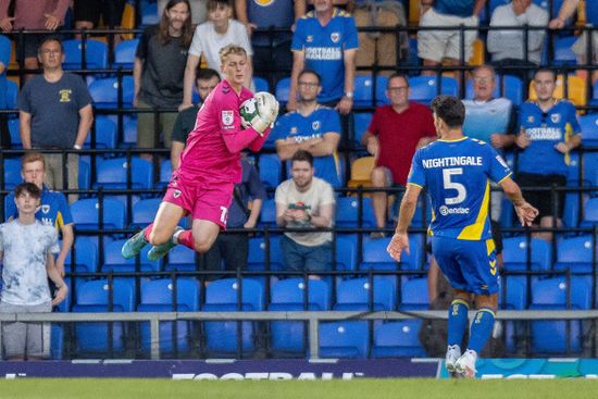 Afc Wimbledon Goalkeeper Nathan Broome 13 Editorial Stock Photo - Stock ...