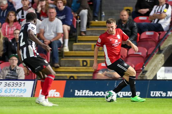 Crewe Alexandra Midfielder Oliver Finney 14 Editorial Stock Photo ...