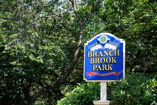 Sign Branch Brook Park Seen Newark Editorial Stock Photo - Stock Image ...