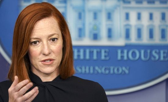 Jen Psaki White House Press Secretary Editorial Stock Photo - Stock ...
