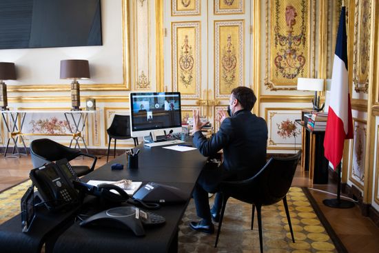 French President Emmanuel Macron Participate History Editorial Stock ...