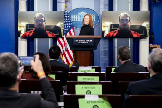 Jen Psaki White House Press Secretary Editorial Stock Photo - Stock ...