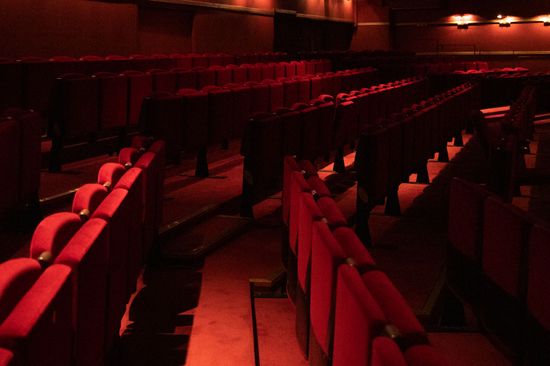 Inside View Empty Playhouse Theaters Cinemas Editorial Stock Photo ...