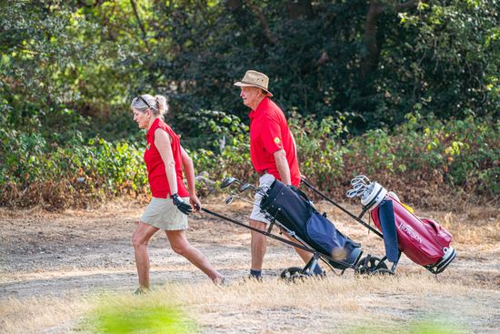 Golfers Wimbledon Common Golf Club Practice Editorial Stock Photo ...