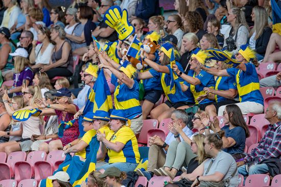 Swedish Fans Cheer Henrik Von Eckermman Editorial Stock Photo - Stock ...