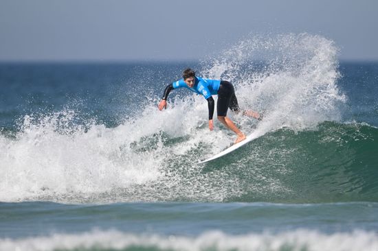 Luan Nogues France During Boardmasters Surf Editorial Stock Photo ...