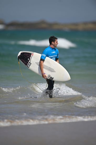 Seth Morris Wales During Boardmasters Surf Editorial Stock Photo ...