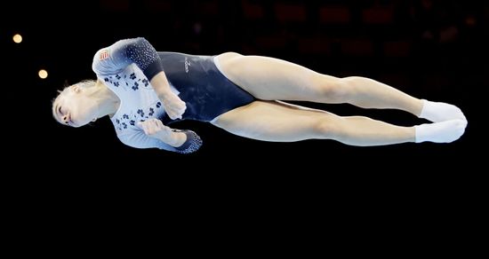 Greta Mayer Hungary Performs On Floor Editorial Stock Photo - Stock ...