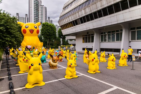 Pikachu Parade Pokemon During 2022 Seoul Editorial Stock Photo - Stock ...