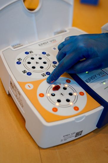 Easyvid Device Specifically Designed Adapted Accurately Editorial Stock ...