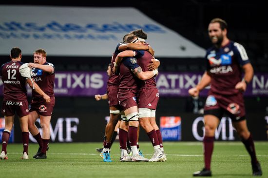 Ubb Players Celebrate Victory During Rugby Editorial Stock Photo ...