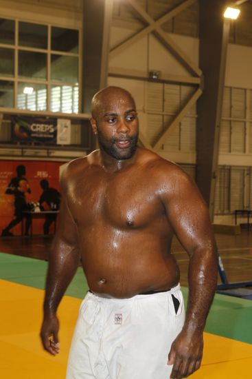 Judoka Teddy Riner France Physical Training Editorial Stock Photo ...