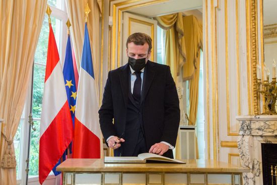 French President Emmanuel Macron Signs Book Editorial Stock Photo ...