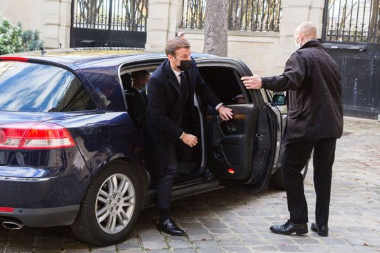 French President Emmanuel Macron Signs Book Editorial Stock Photo ...