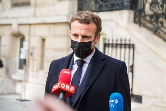 French President Emmanuel Macron Signs Book Editorial Stock Photo ...