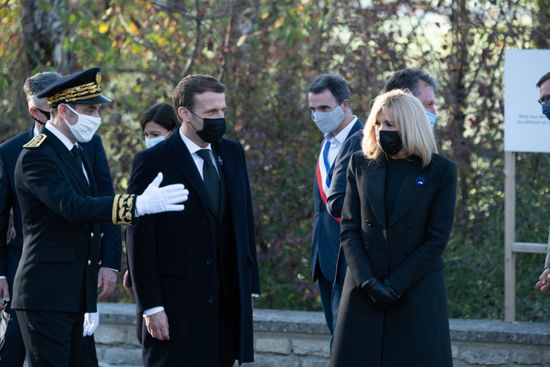 Joseph Zimet Emmanuel Brigitte Macron Memorial Editorial Stock Photo ...