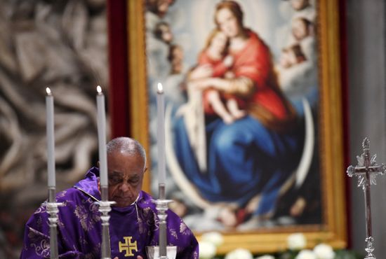 New Cardinal Wilton Daniel Gregory Usa Editorial Stock Photo - Stock ...