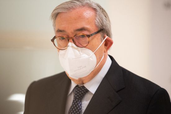 French Judge Gilbert Azibert Arrives Paris Editorial Stock Photo ...
