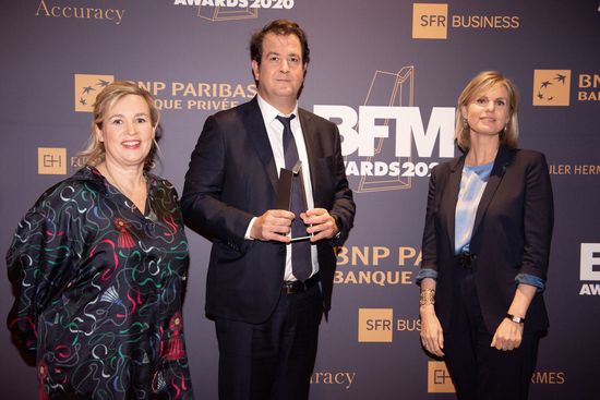 Chairman Biomerieux Alexandre Merieux Poses After - Foto de stock de ...