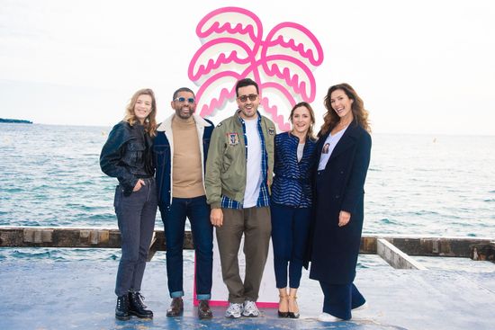 Celine Sallette Youssef Hajdi Jonathan Cohen Editorial Stock Photo ...