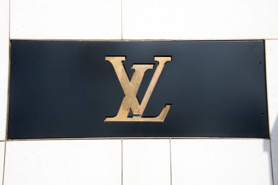Shop Sign Louis Vuitton On October Editorial Stock Photo - Stock Image ...