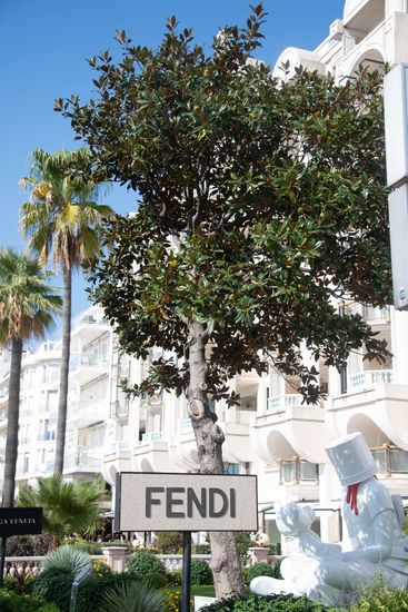 Shop Sign Fendi On October 13 Editorial Stock Photo - Stock Image ...