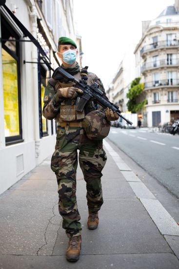 French Military Forces Operation Sentinelle Foreign Editorial Stock ...
