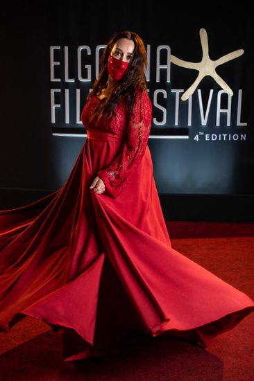 Italian Actress Ieva Lycos Wearing Protective Editorial Stock Photo ...